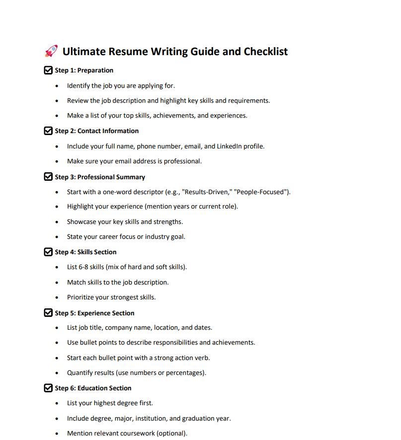 Student Resume Template | Ats-friendly Student Resume | Editable ...