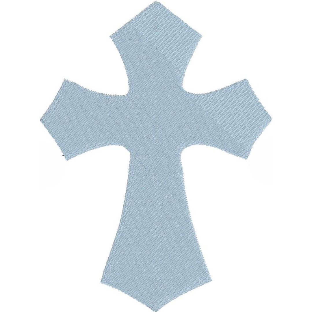 Cross Embroidery Design 3" & 5" Digital Download for Machine Embroidery ...