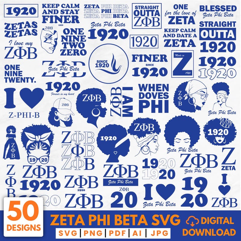 Zeta Svg - Etsy