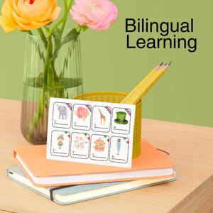 Printable Italian-english Alphabet Flashcards: Educational ABC Cards ...