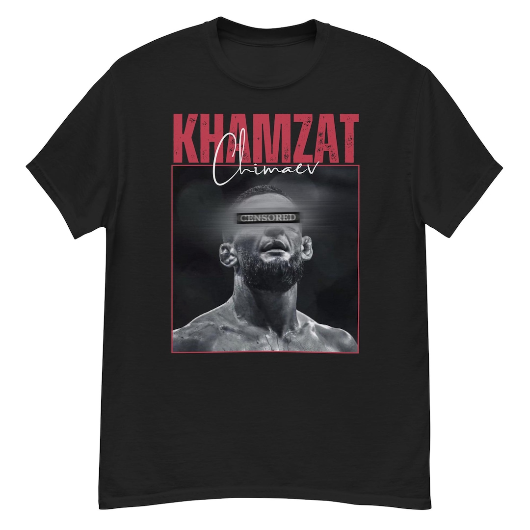 Khamzat Chimaev UFC Shirt - Custom UFC T-shirt, Khamzat Borz Chimaev ...
