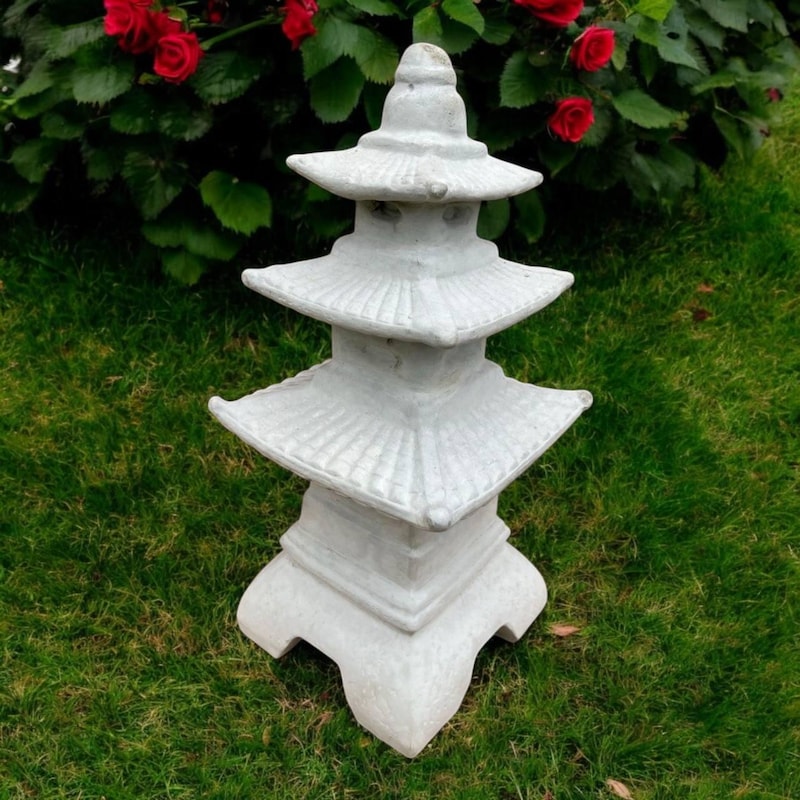 Chinese Concrete Pagoda - Etsy