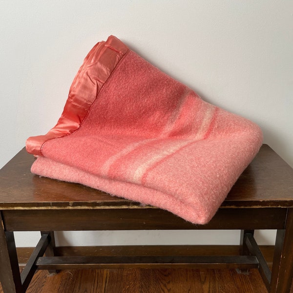 Striped Wool Blanket - Etsy