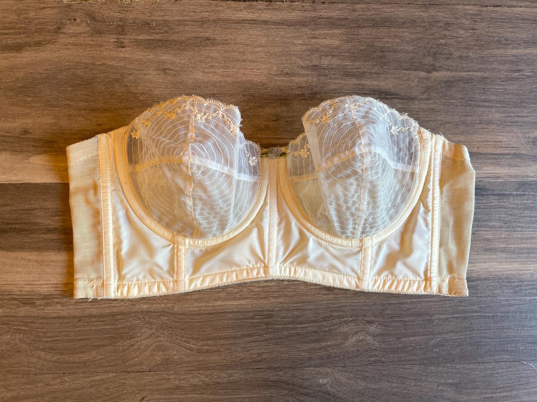 Vintage Circle Stitch Bra, 1950s/60s Strapless Whirlpool Hollywood ...
