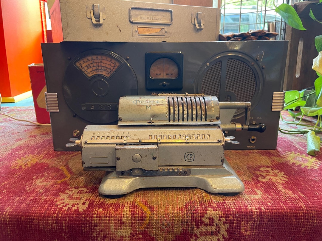 Vintage Soviet Arithmometer, Felix M Antique Adding Machine ...