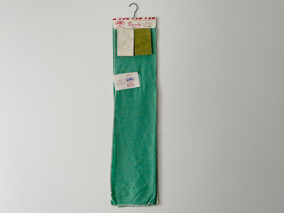 Vintage Waverly Fabrics Sample Hanger F. Schumacher & Co Washington ...