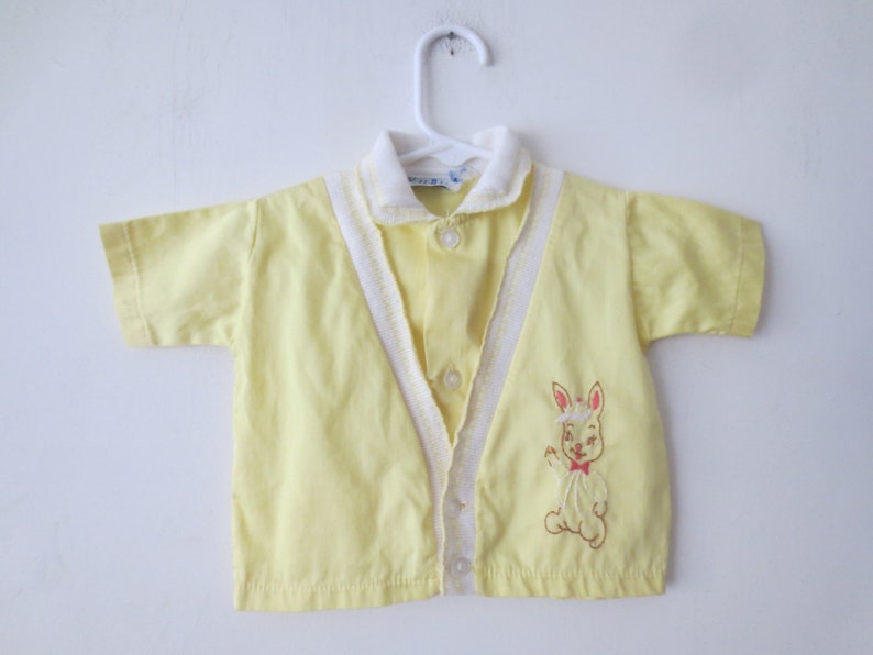 Vintage '50s Kiddy Petite by Wooly Togs Vested Button Down - Etsy