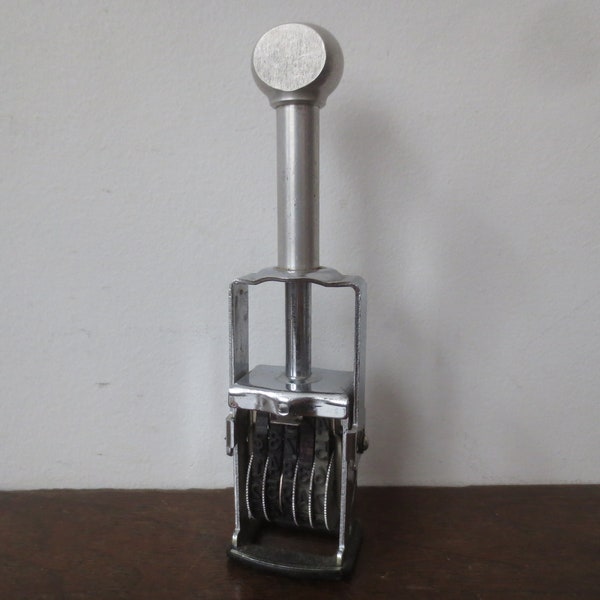 Metal Number Stamps - Etsy