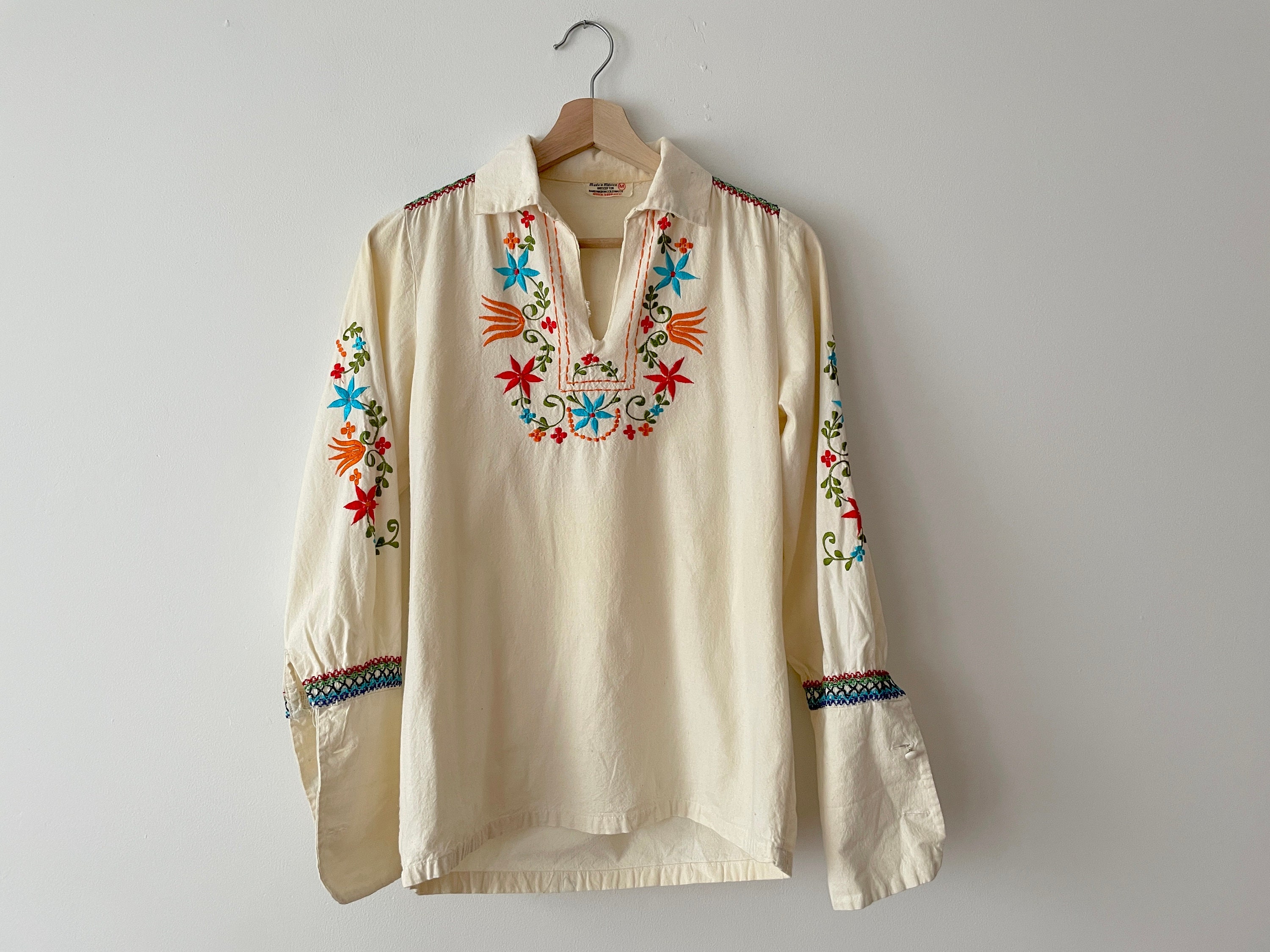 Mexican Peasant Blouse To Sew By Hand