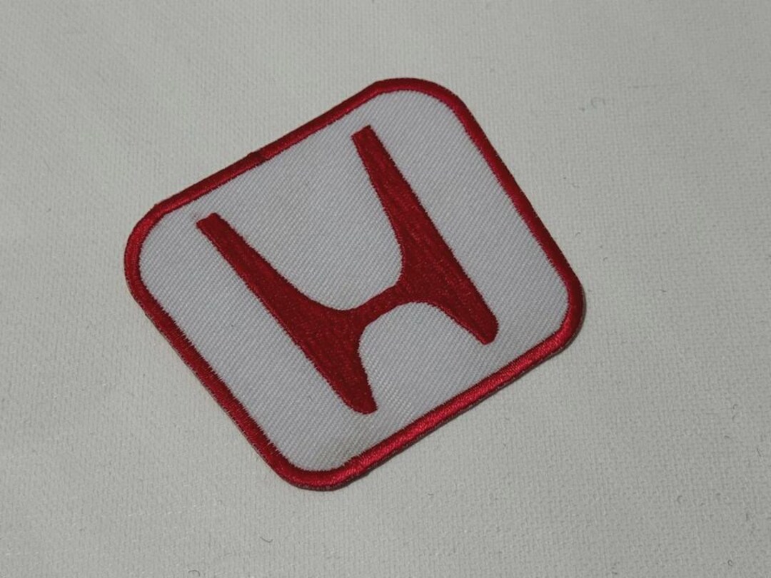 Honda Logo Embroidered Patch – Iron-on / Sew-on Motorcycle Jacket Patch ...