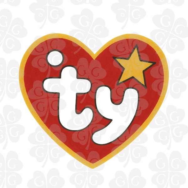 Ty Tag Svg - Etsy