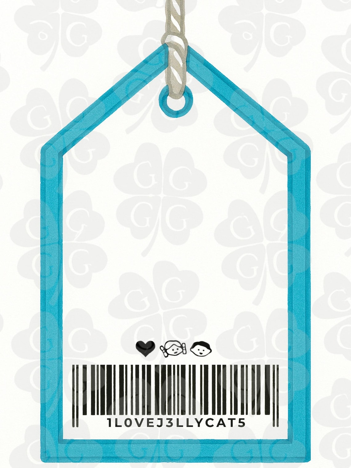 Jellycat Tag PNG, Printable Image - Etsy