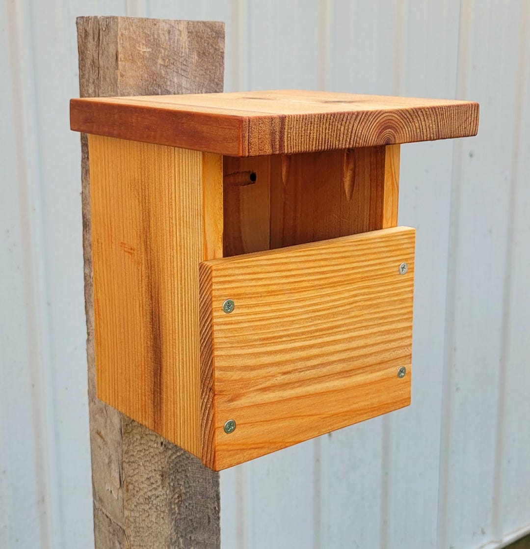 Cedar Carolina Wren Nest Box - Etsy
