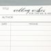 Wedding Wishes Library Card - Literary Wedding - Library Theme - Book ...
