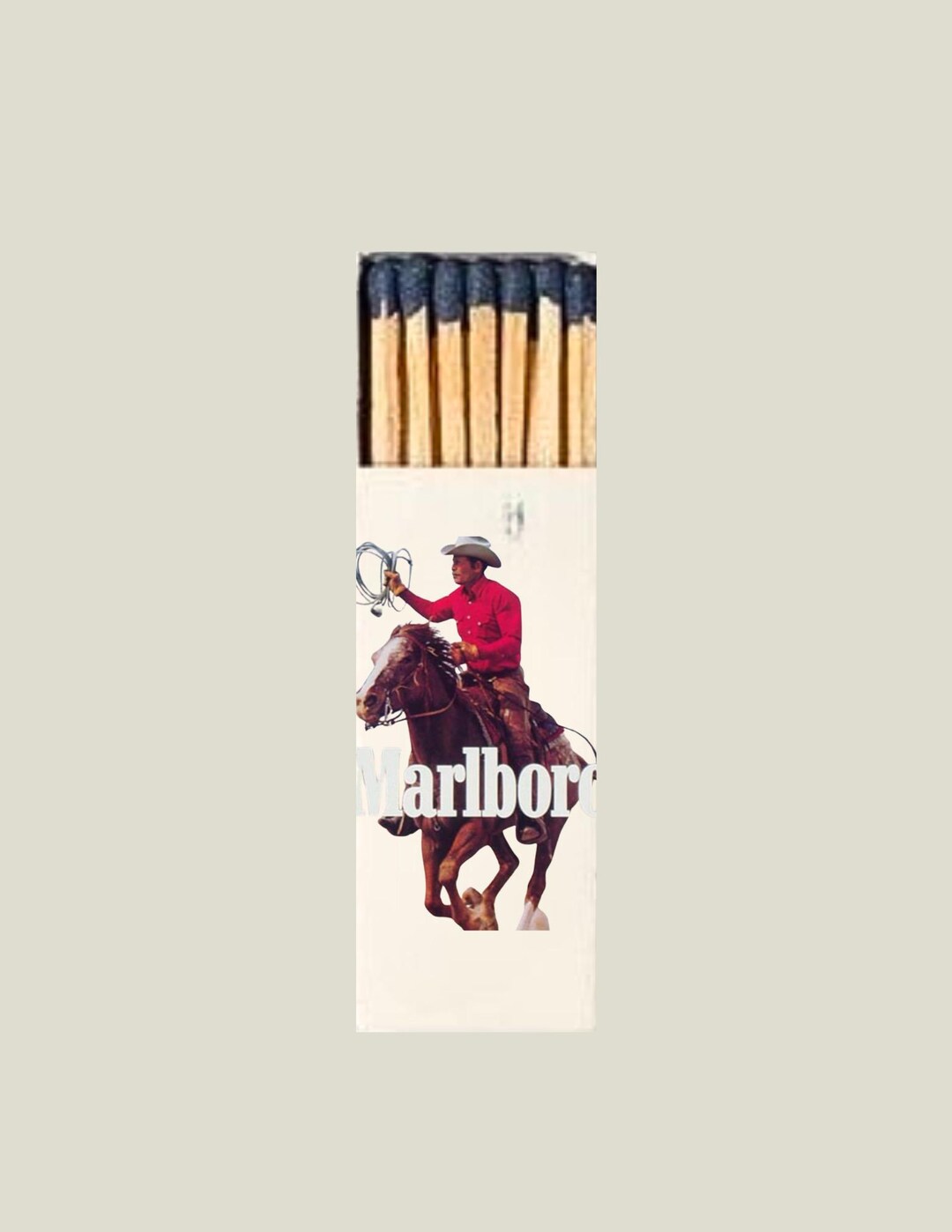 Marlboro Man Matchbook Print - Etsy