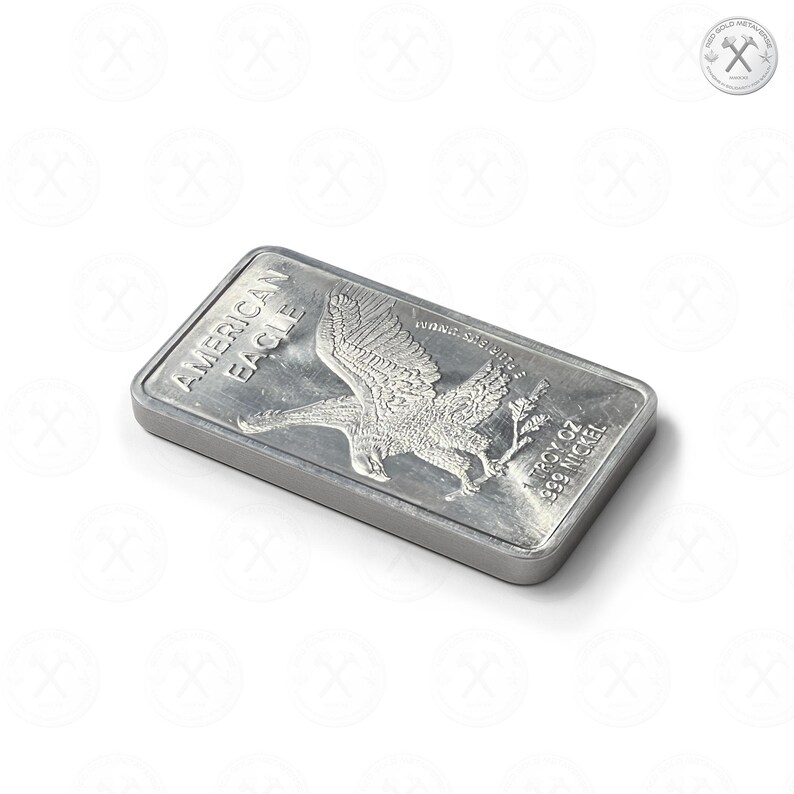 1 Oz .999 Pure Nickel Bar – Lady Liberty American Eagle Bullion - Etsy