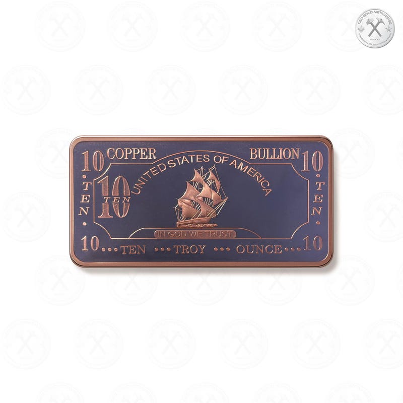 10oz Copper Bullion - Etsy
