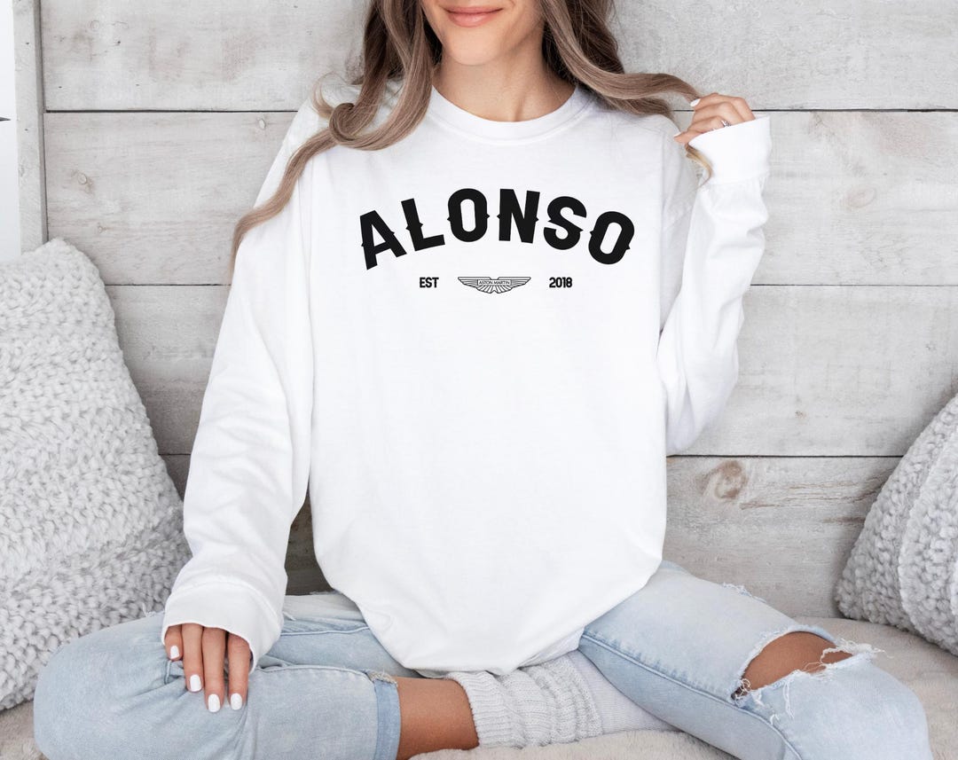 Fernando Alonso Racing Car Shirt Comfort Colors Perfect Gift for Her - Etsy