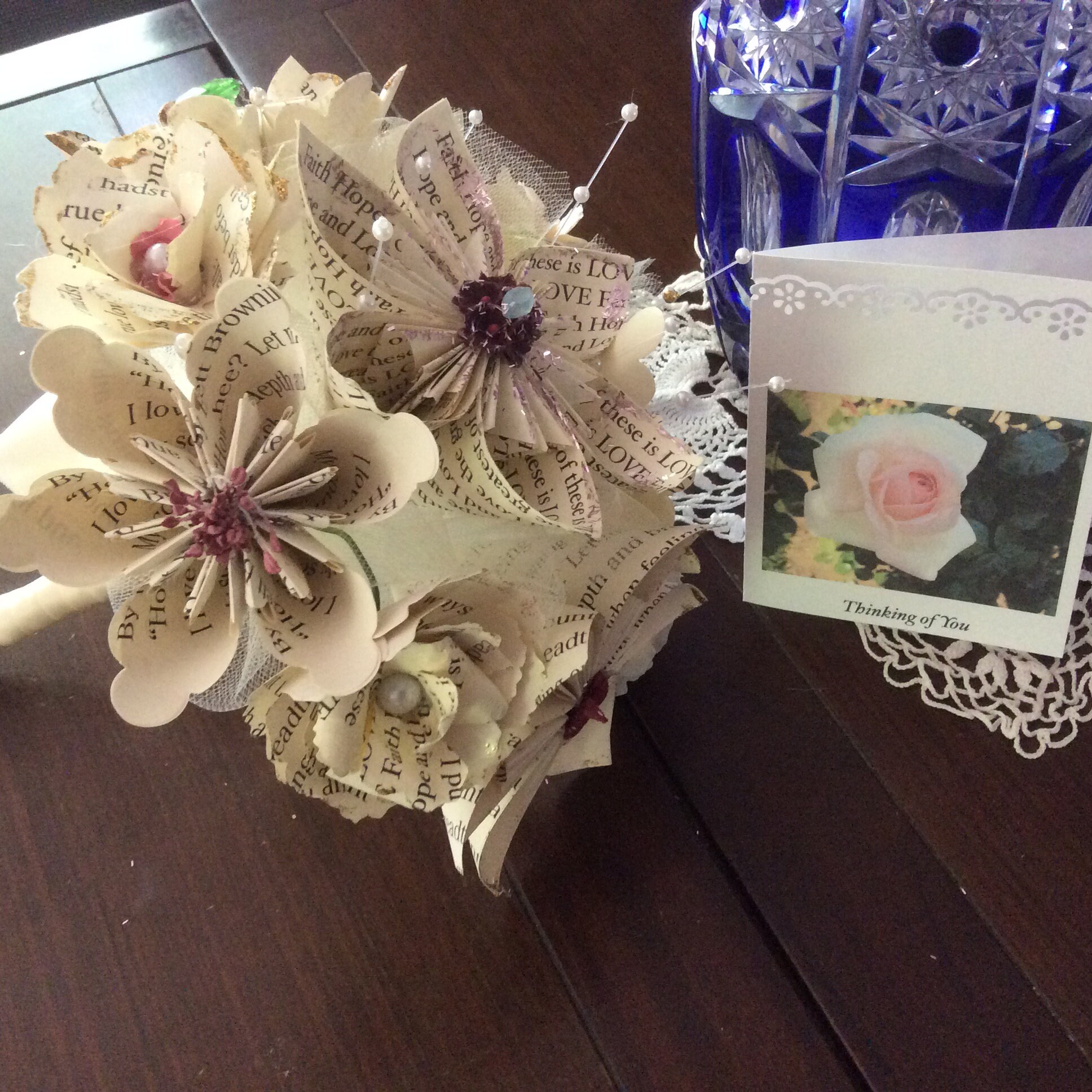Love Poem Origami Flower Bouquet | Etsy
