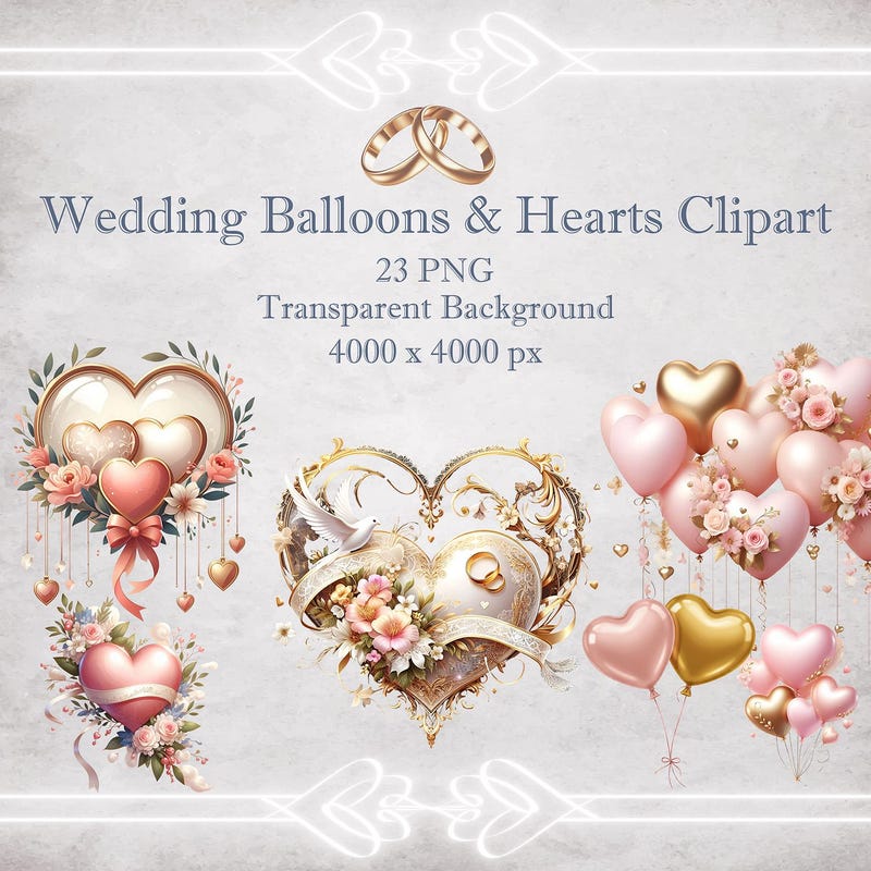 Wedding Clipart Clipart - Etsy