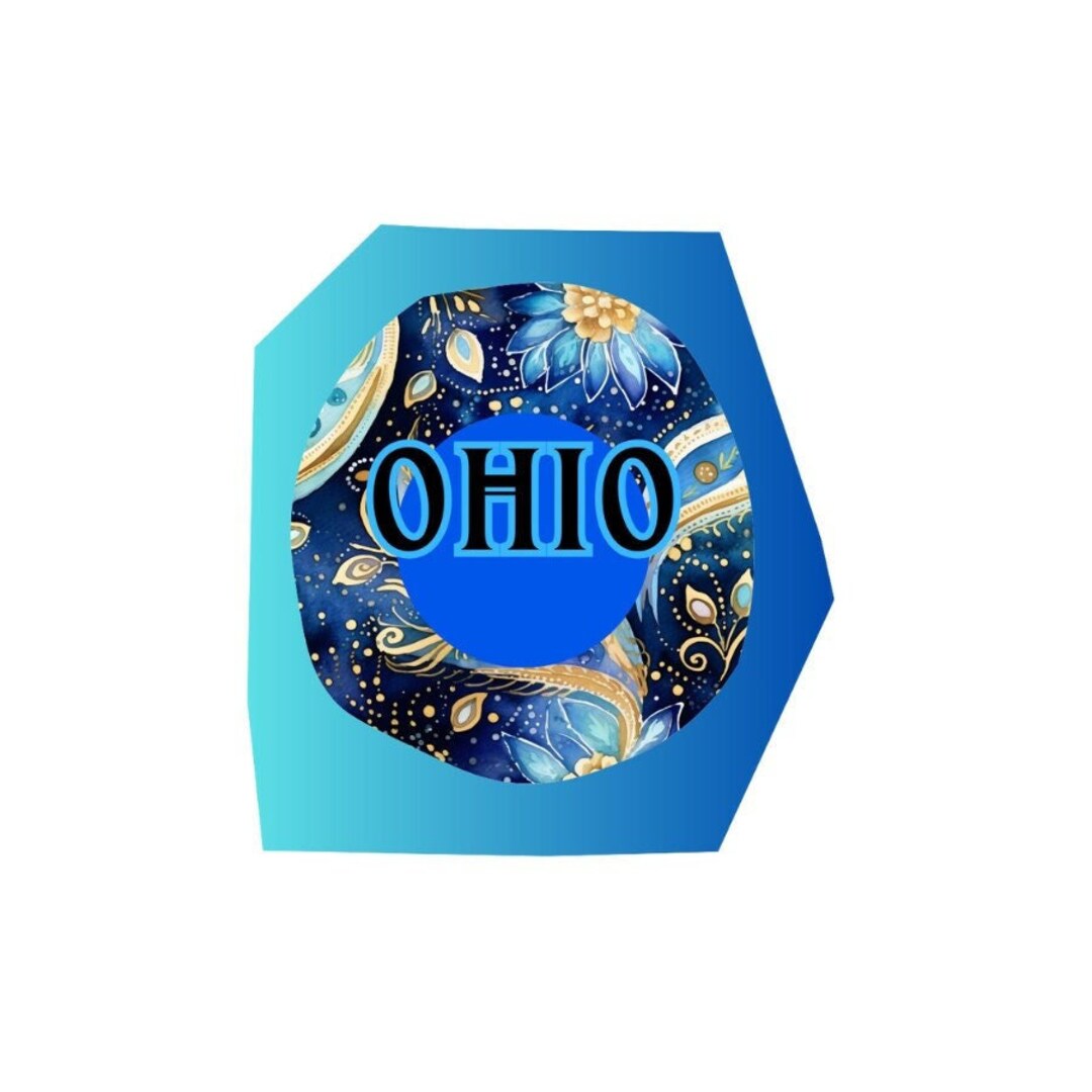 Ohio State Stickers, Capturing Your State in Decals - Etsy