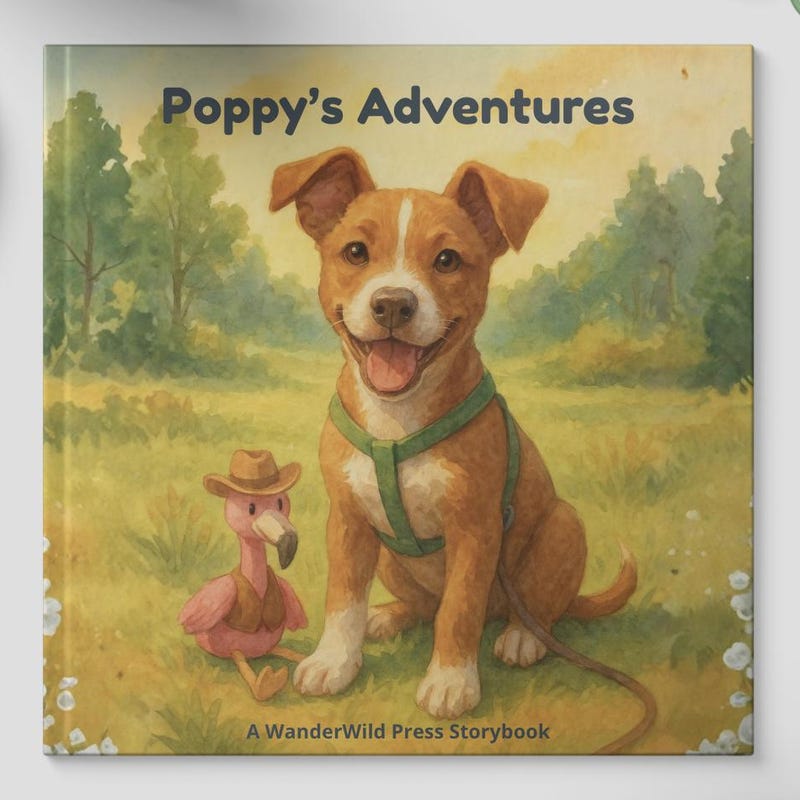 Custom Pet Illustrated Book - Etsy