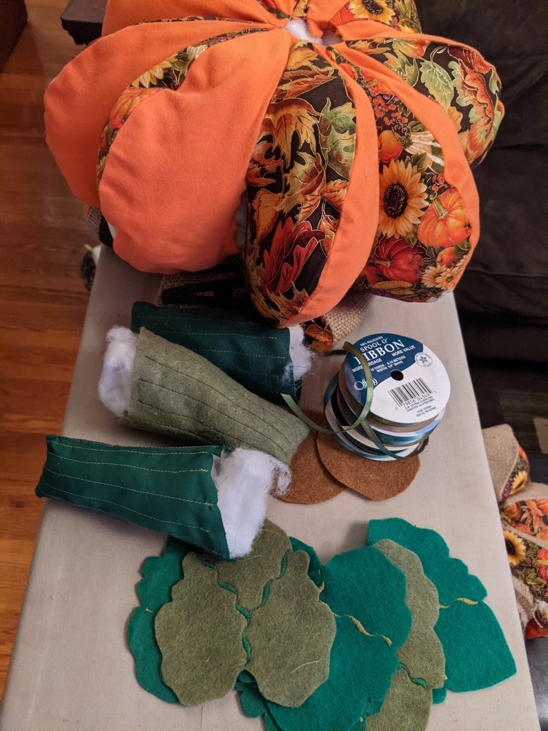 Fabric Pumpkin Pattern - Etsy