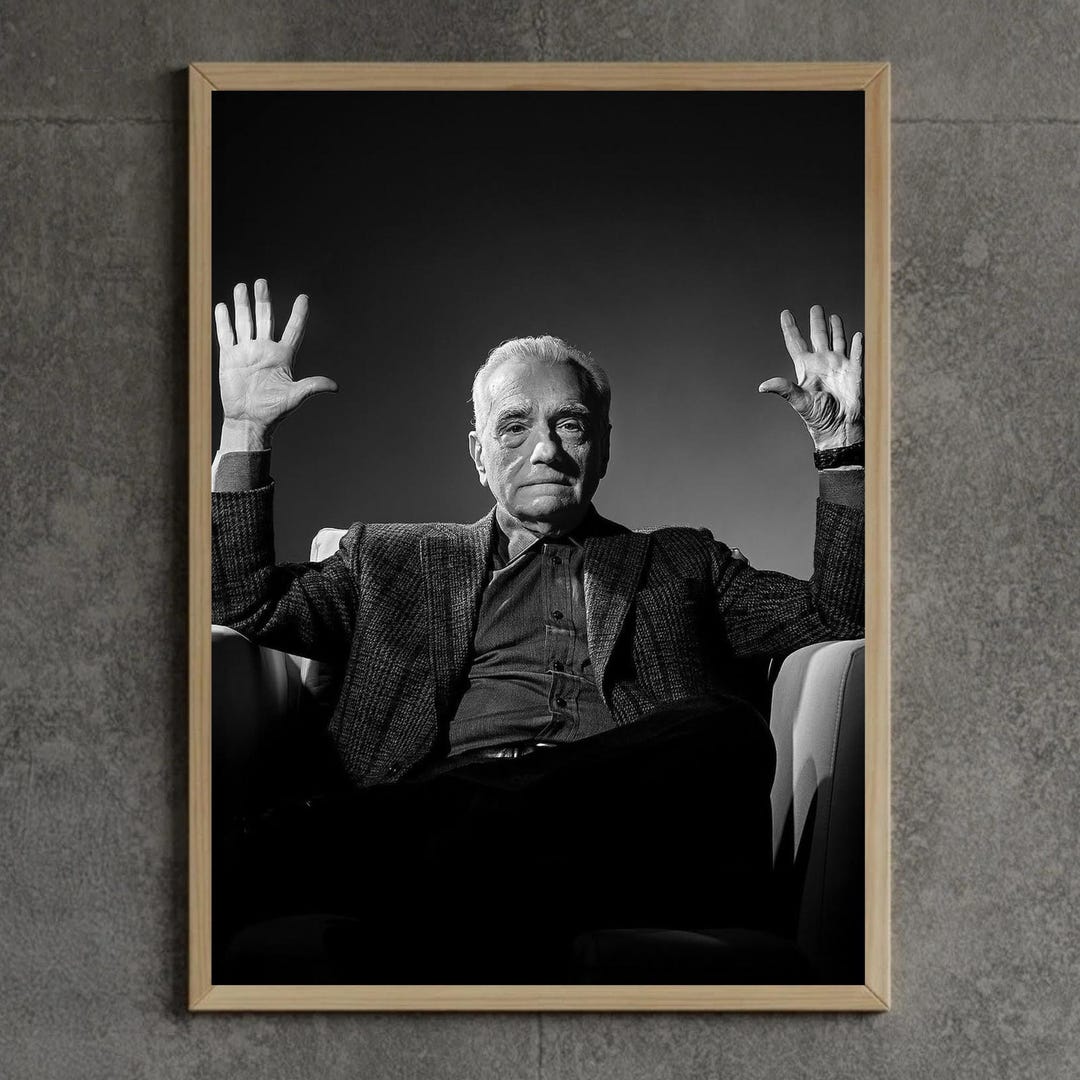 Martin Scorsese Poster, Absolute Cinema Meme, Director Wall Print ...