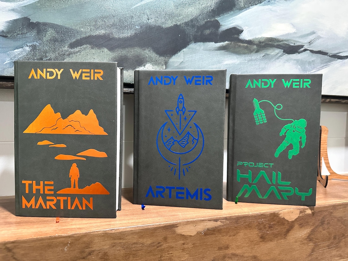 Andy Weir Collection - the Martian, Artemis, Project Hail Mary - Etsy