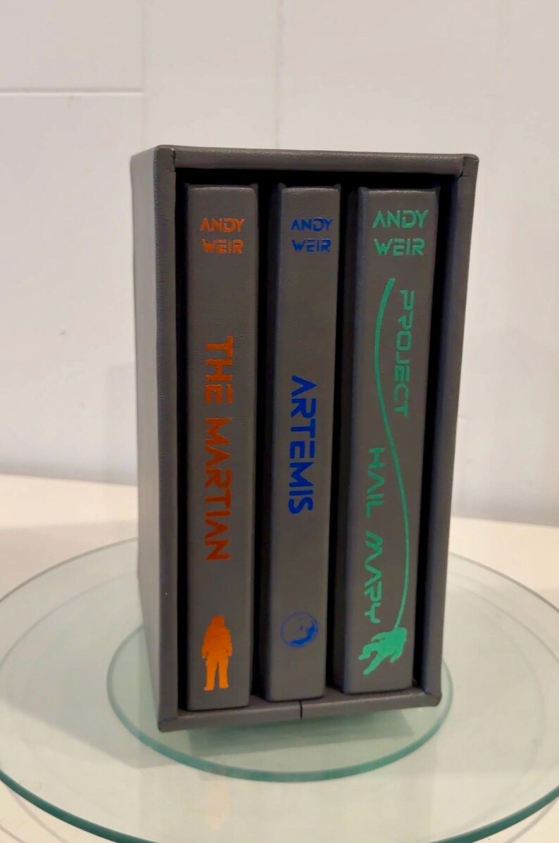 Andy Weir Collection - the Martian, Artemis, Project Hail Mary - Etsy