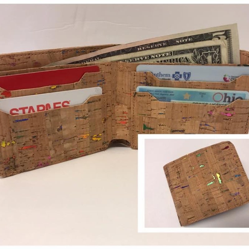 Cork Wallet - Etsy