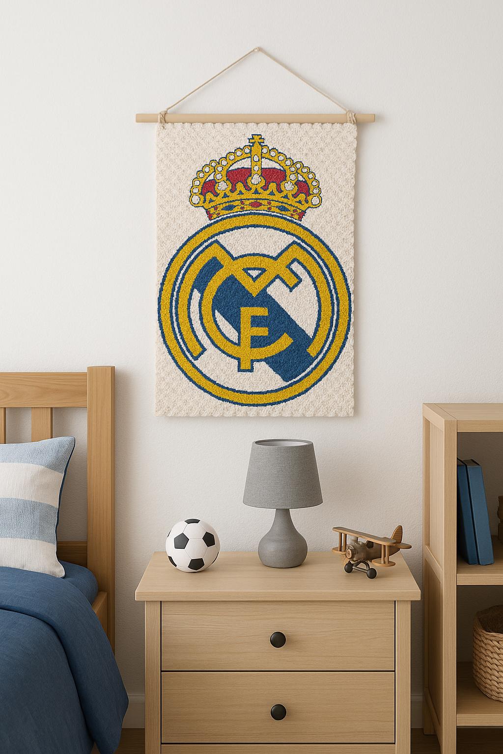 Real Madrid Single Crochet Digital Pattern - Etsy