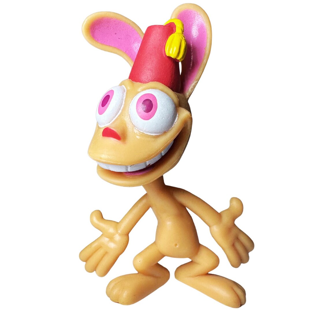 Ren Höek Vintage Collectible Figure - Ren and Stimpy Nickelodeon - Etsy
