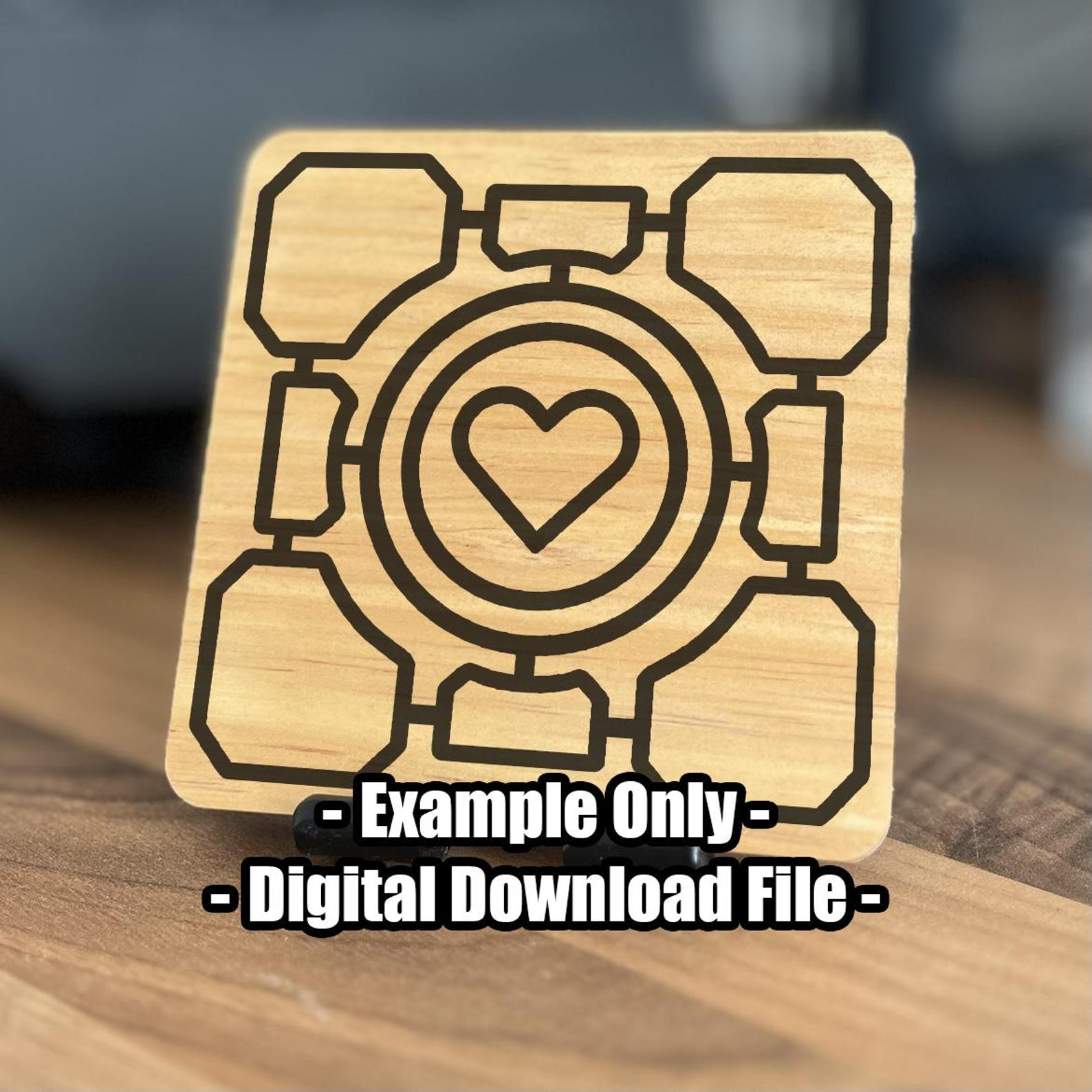 Companion Cube - Digital Download - Etsy