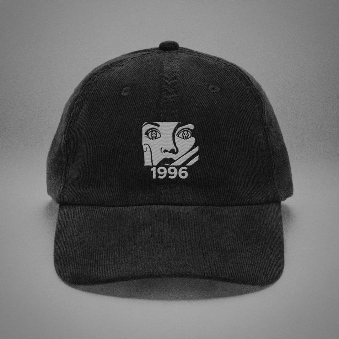 Scream (1996) Vintage Corduroy Horror Movie Hat (embroidered) - Etsy Canada