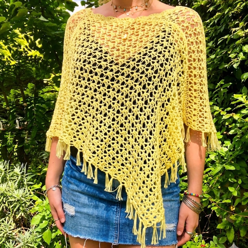 Elegant ponchos for women - Etsy Italia