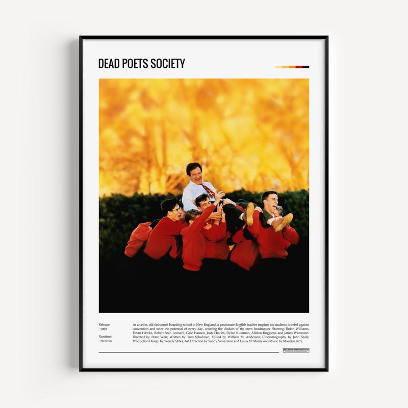 Dead Poets Society - Etsy