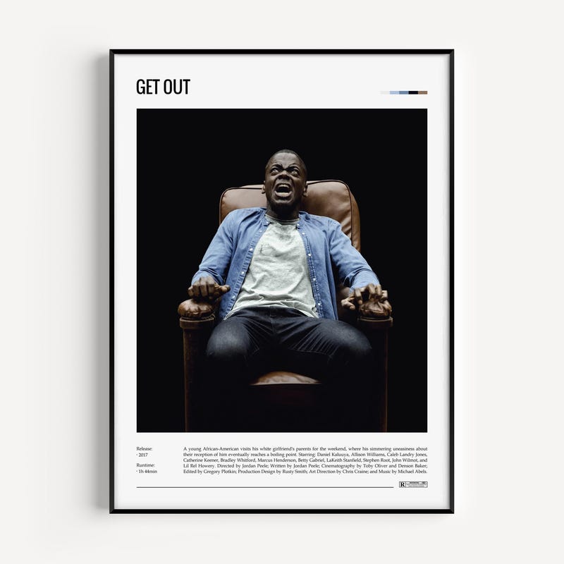 Get Out Movie Poster - Etsy