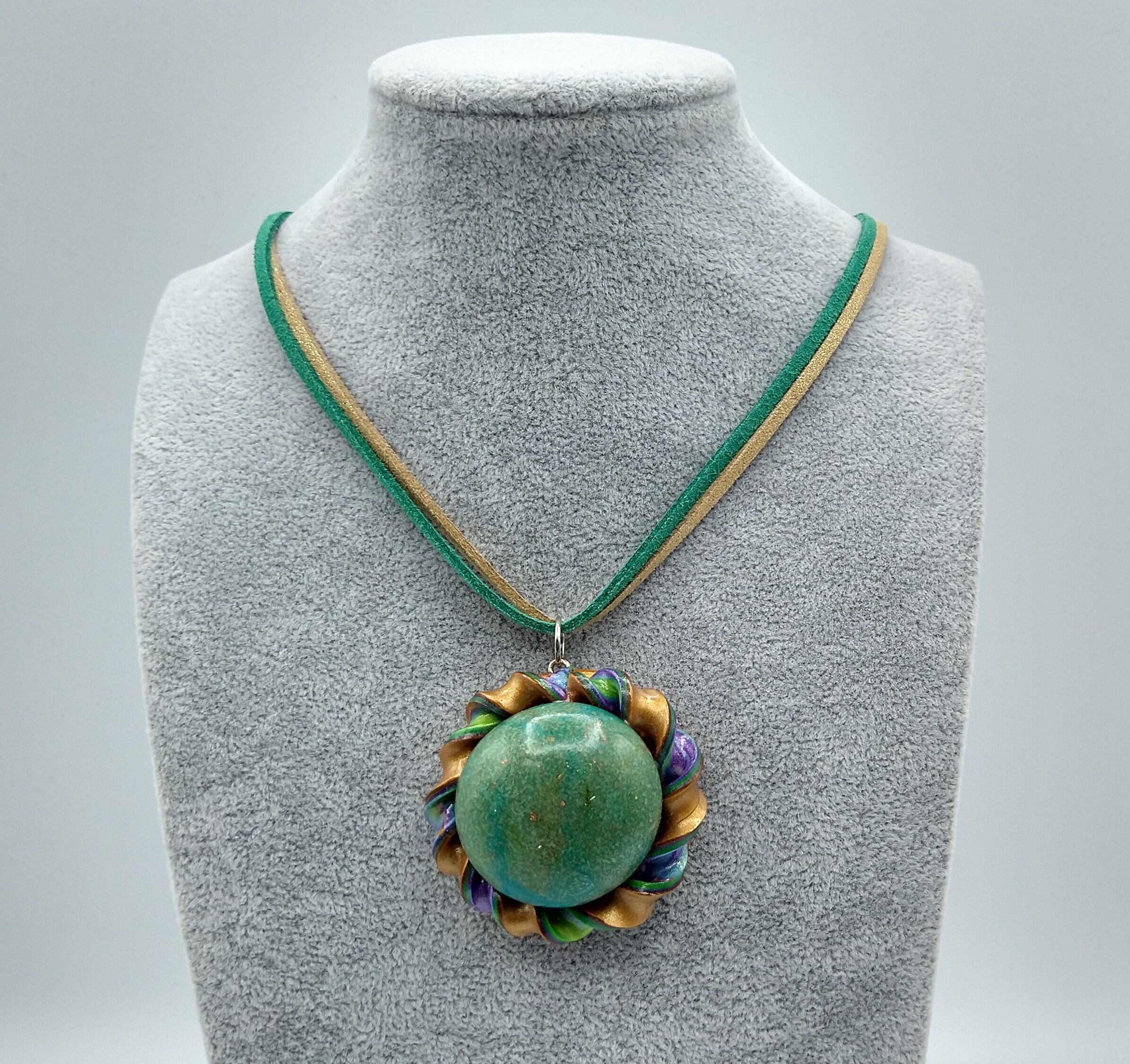 Fake Jade Necklace Etsy