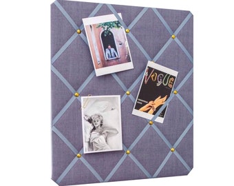 Pin Board/notice Board gold Linen Fabric With Gold Trim Message,memo ...