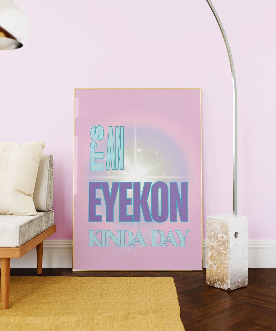 It's an Eyekon Kinda Day, Eyekons Wall Art Print Poster, Kpop Fan ...