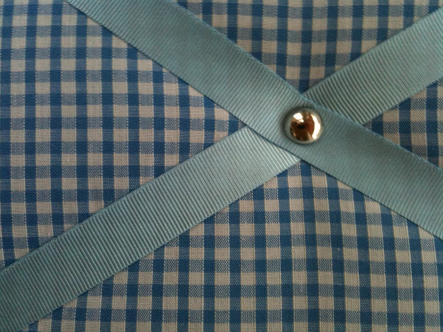 Pin Board/notice Board blue Gingham Message,memo,bulletin Board - Etsy