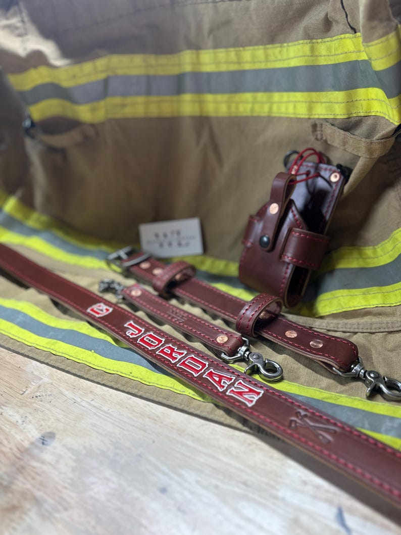 Firefighter Radio Strap Set - Etsy