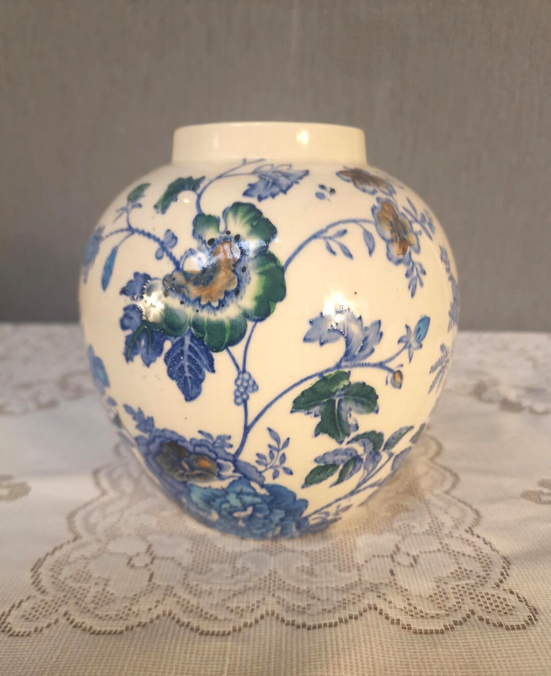 Mason's Ironstone Belvedere Vase - Etsy