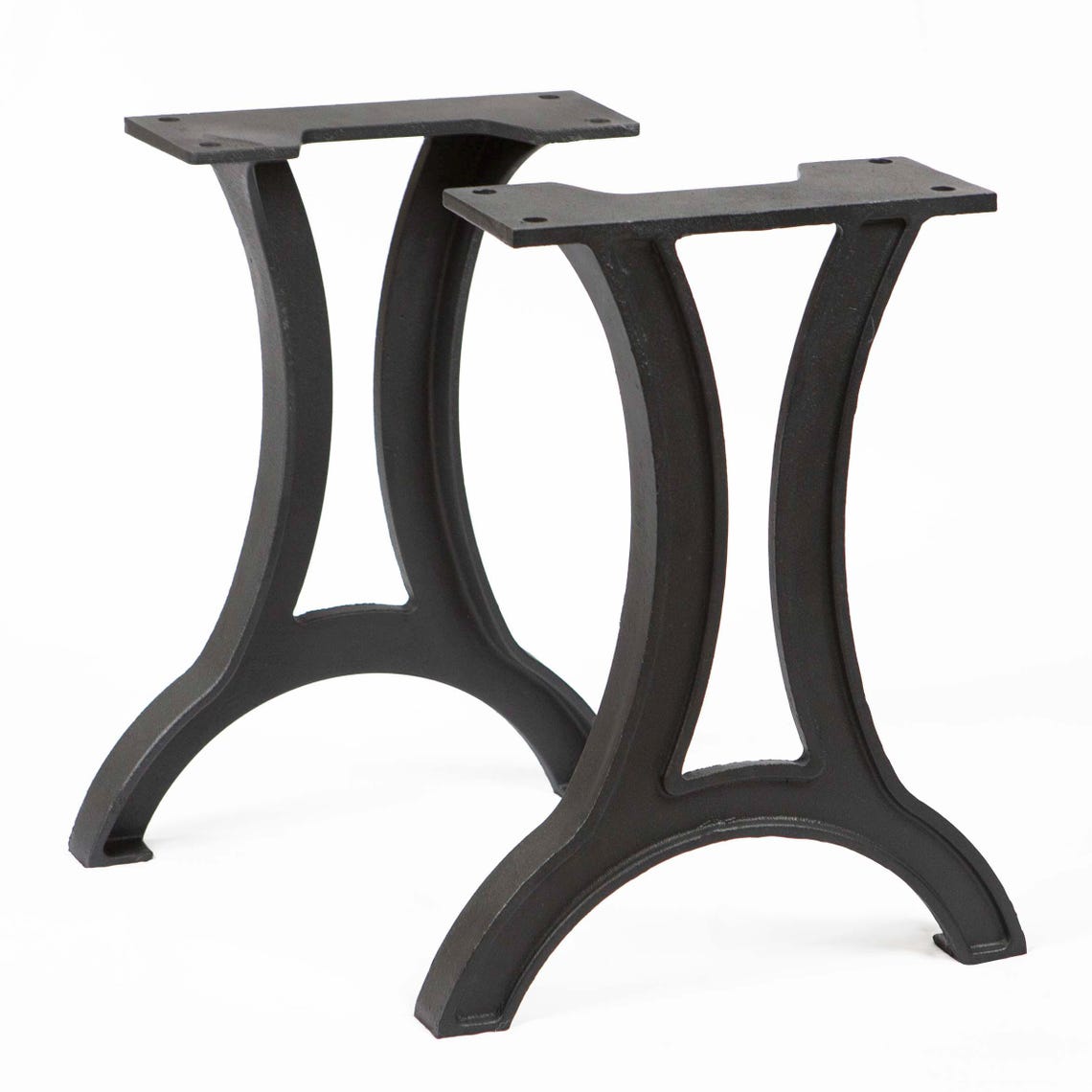 16"h X 13"w, Cast Iron Legs for Bench or Narrow Coffee Table - Etsy