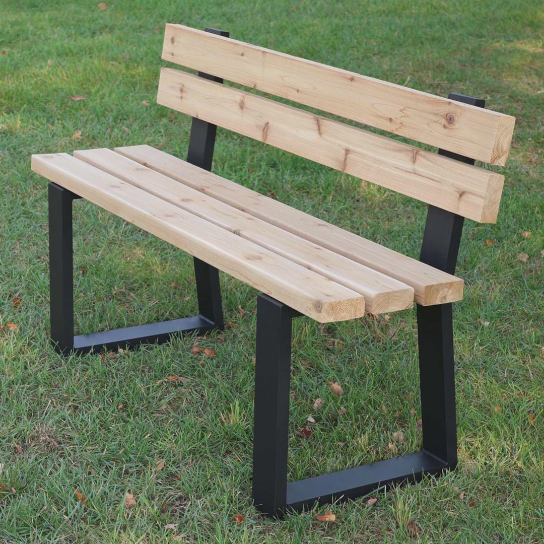 Aluminum Trapezoid Shaped Bench Legs With Backrest - Etsy
