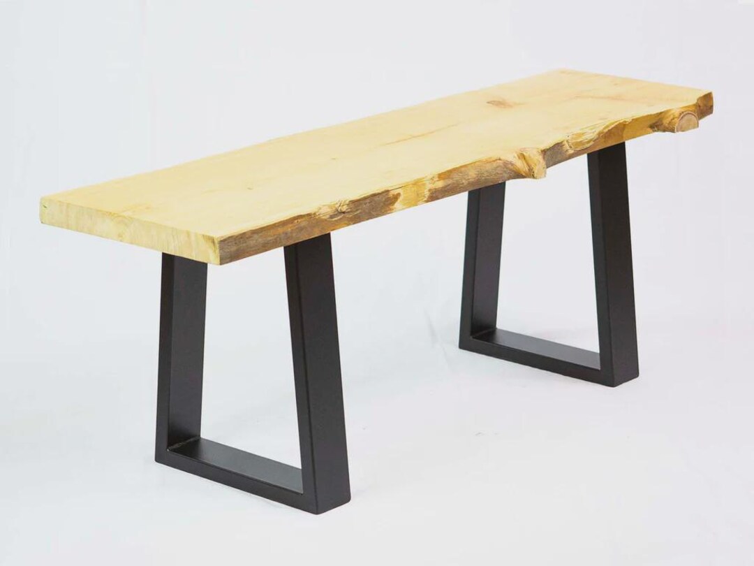 16"h, Trapezoid Bench Legs - Etsy