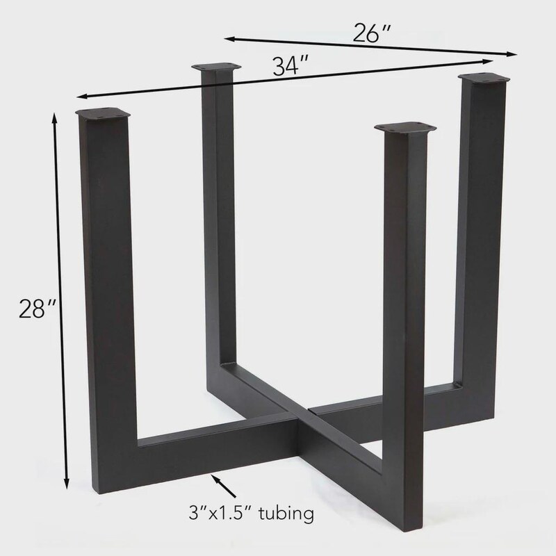 Metal Dining Table Base - Etsy