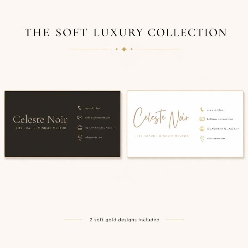 Email Signature Template Canva | Life Coach Email Signature | Dark ...