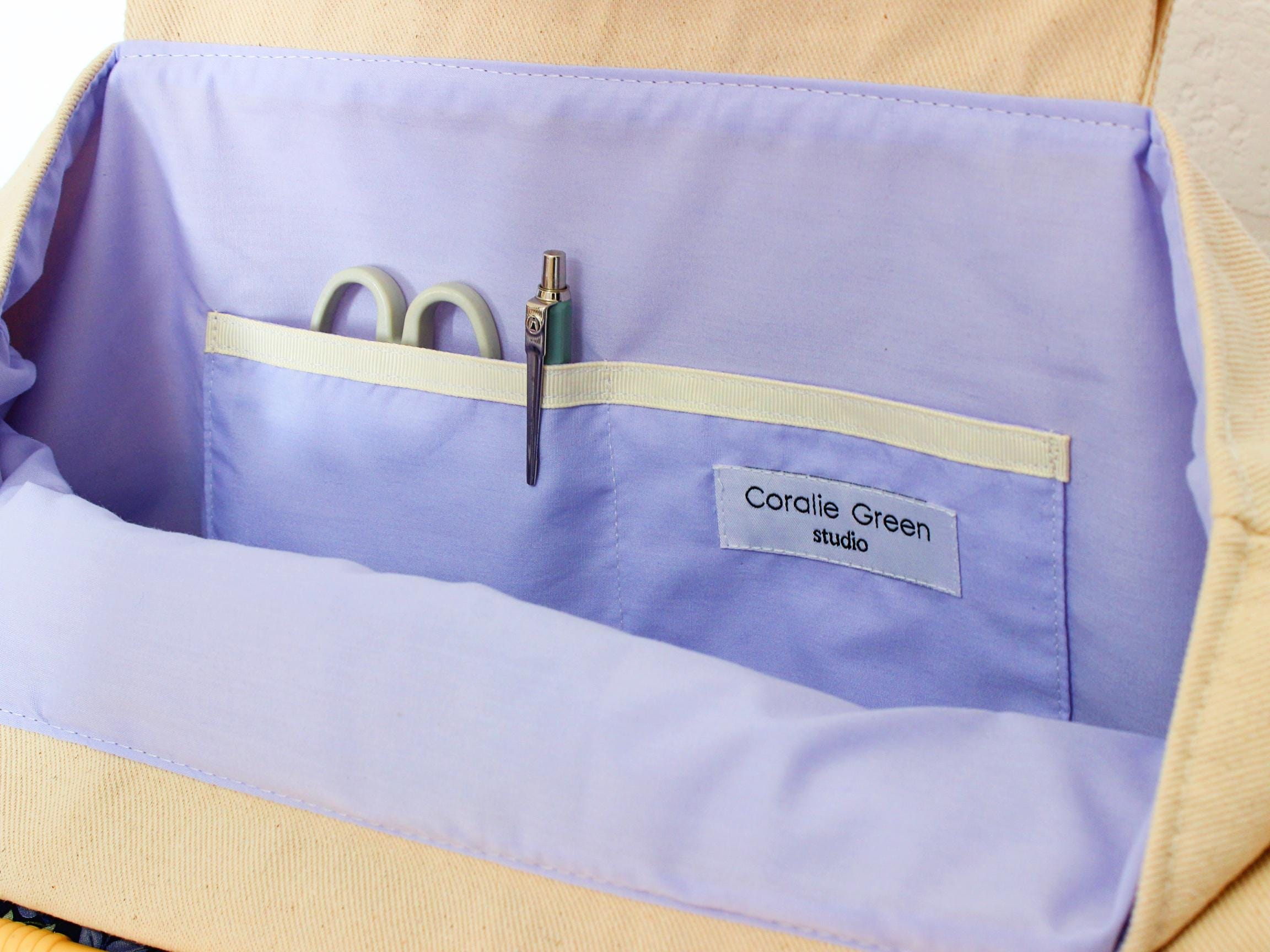 Extra Large Knitting Storage Bag, Blue Star Constellations Knitting ...